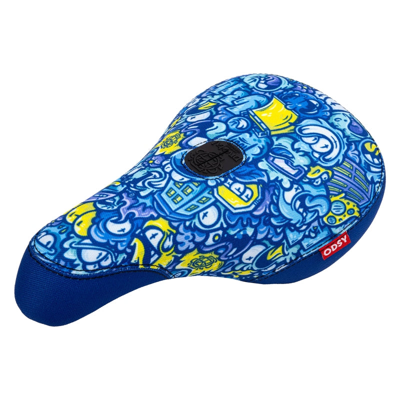 Odyssey IG Hot-Seat Fat Cap Saddle BMX Pivotal Yeah! Fat – Bike Mart