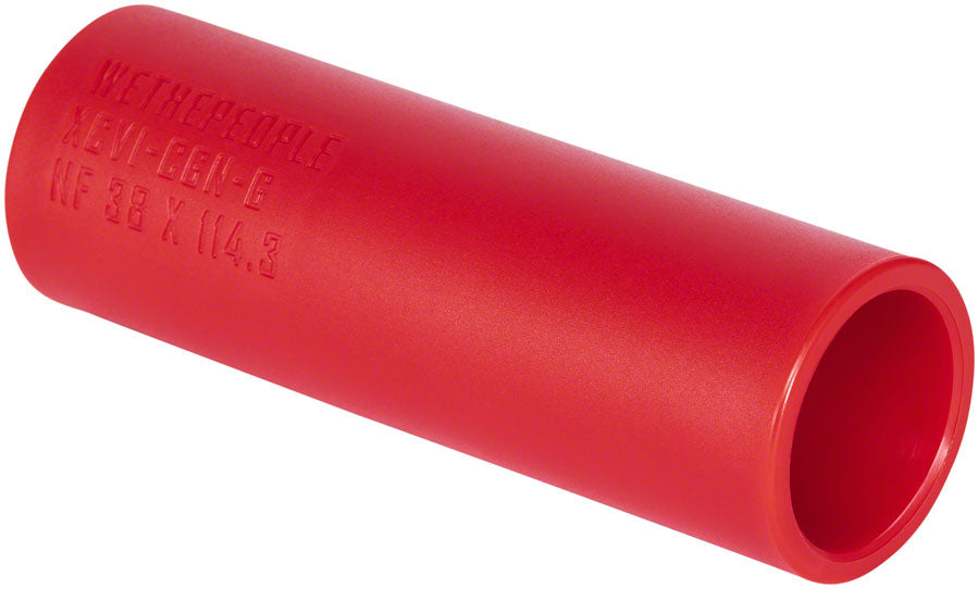 We The People Temper Peg Replacement Sleeves - Pair Red – Bike Mart