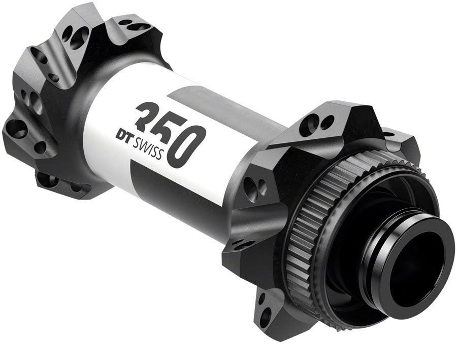 DT Swiss 350 Front Hub - 15 x 110mm Center-Lock Black 28H Straight Pul ...