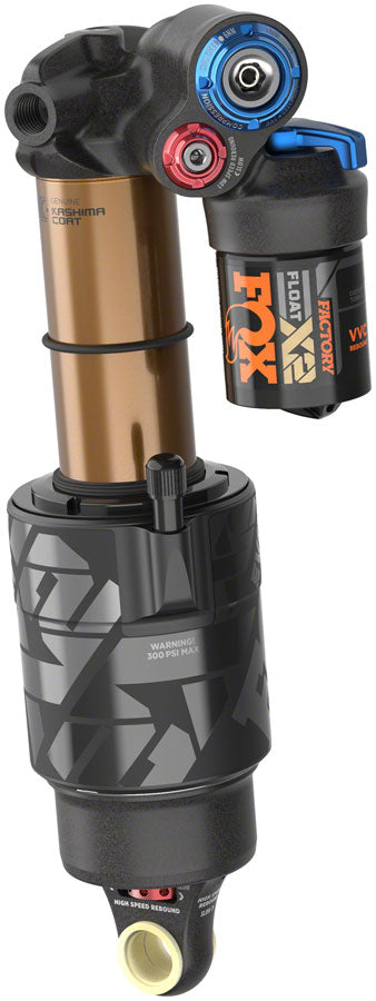 FOX FLOAT X2 Factory Rear Shock - Trunnion Metric 185 x 50 mm 2-Positi ...