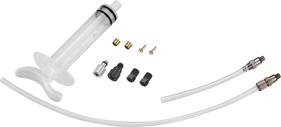 Tektro Basic Bleed Kit - Includes Syringe Plastic Tubing Hose Retainer ...